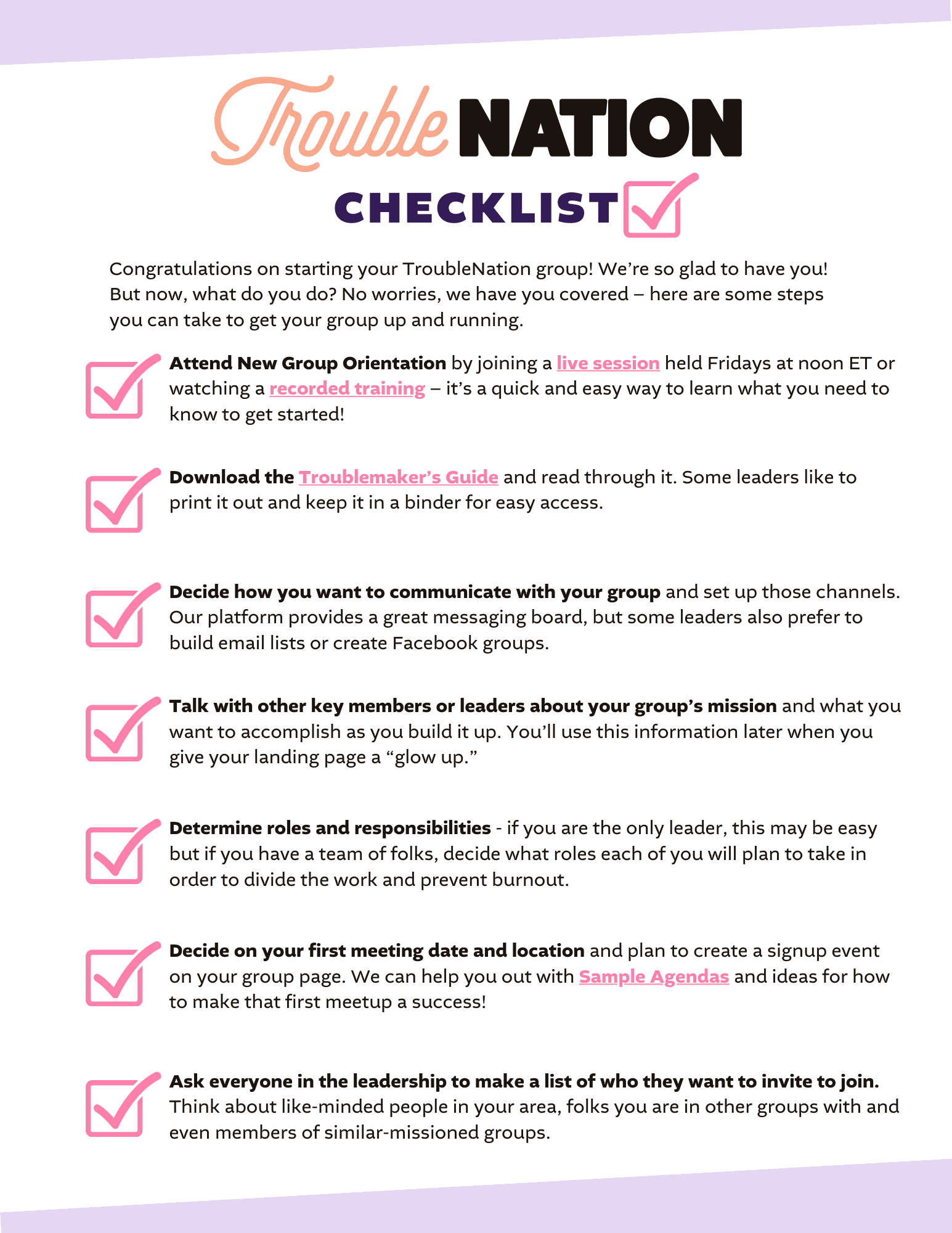 TroubleNation Resources - Leaders' Corner - Red Wine and Blue